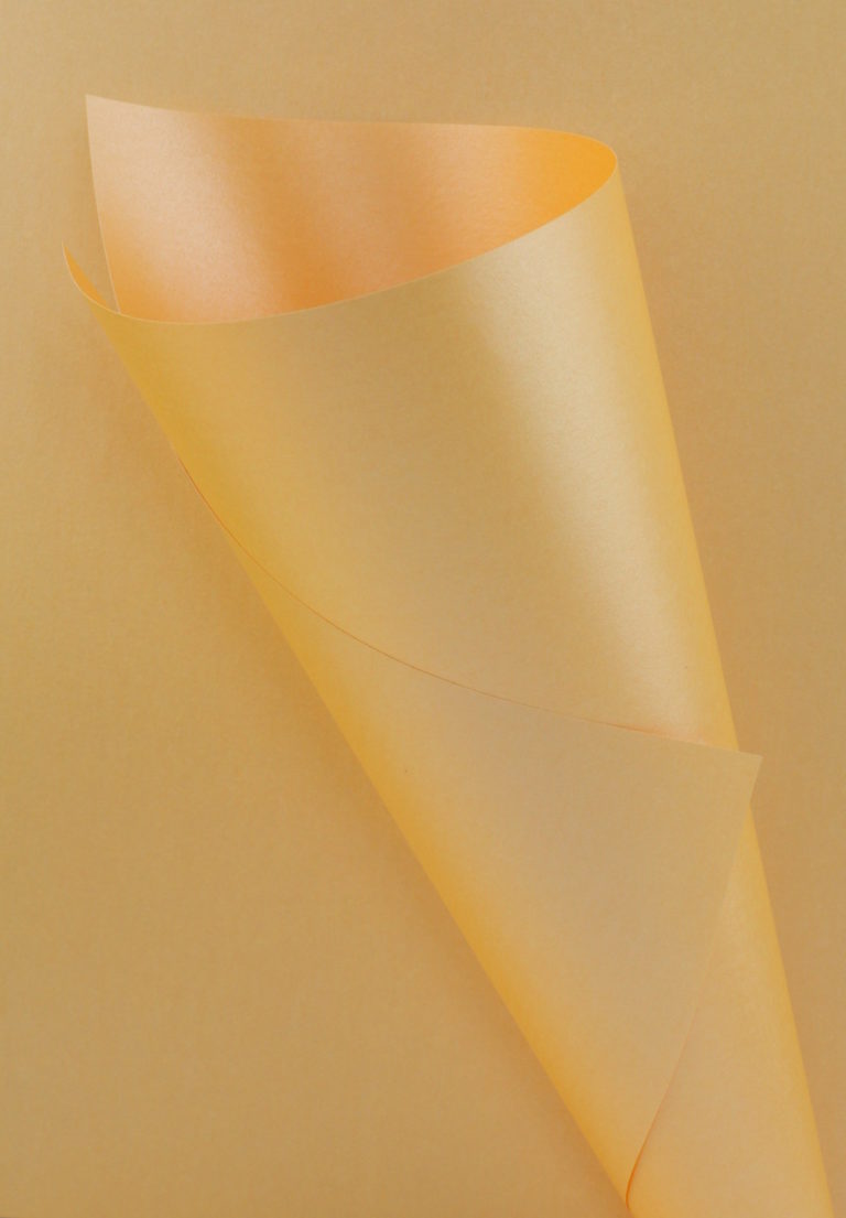 A4 Pearlescent Paper - Peach 95gsm