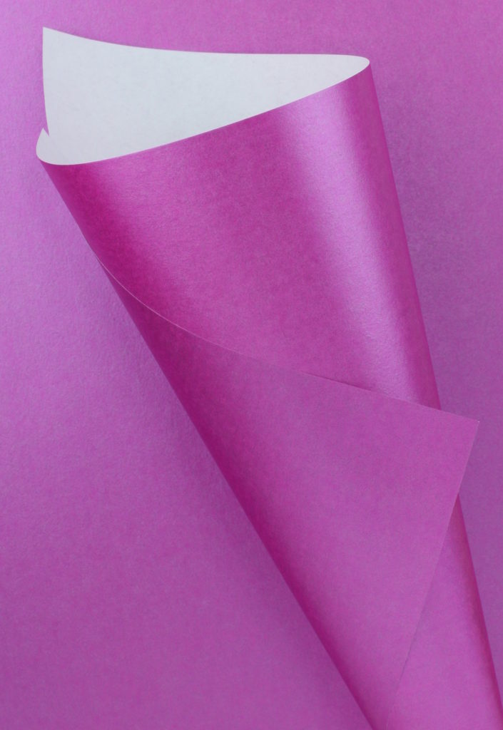 Pearlescent Paper - Fuchsia 90gsm - WL Coller Ltd