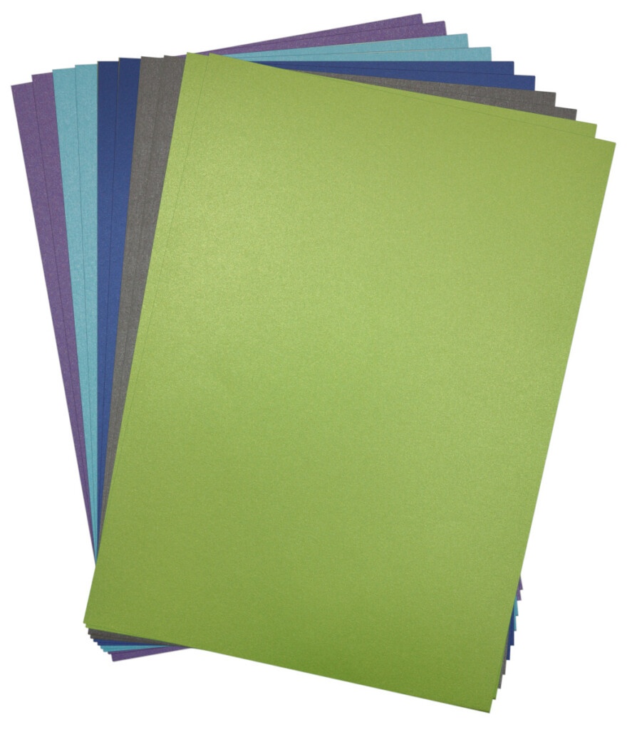 Dalton Manor A4 Pearlescent Assorted Paper 5 Colours - WL Coller Ltd