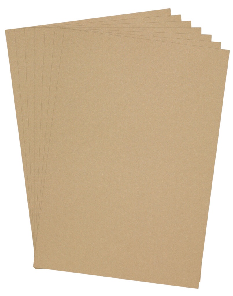 Dalton Manor A4 Pearlescent Gold Leaf Paper - WL Coller Ltd