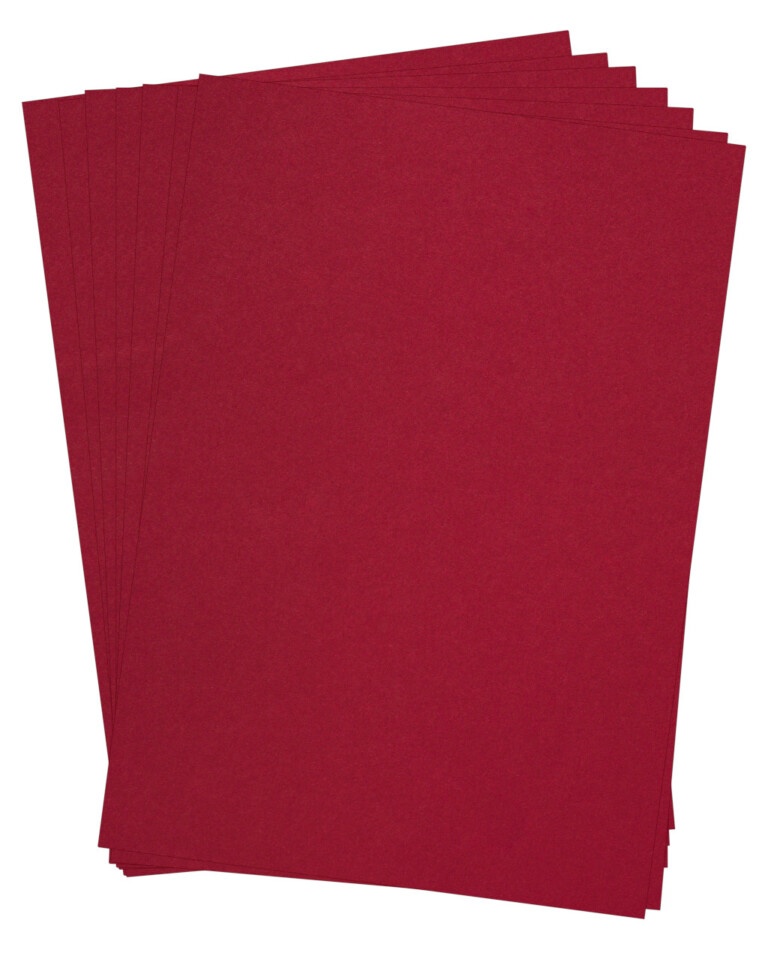 A4 Keaykolour Guardsman Red Card 300G - WL Coller Ltd