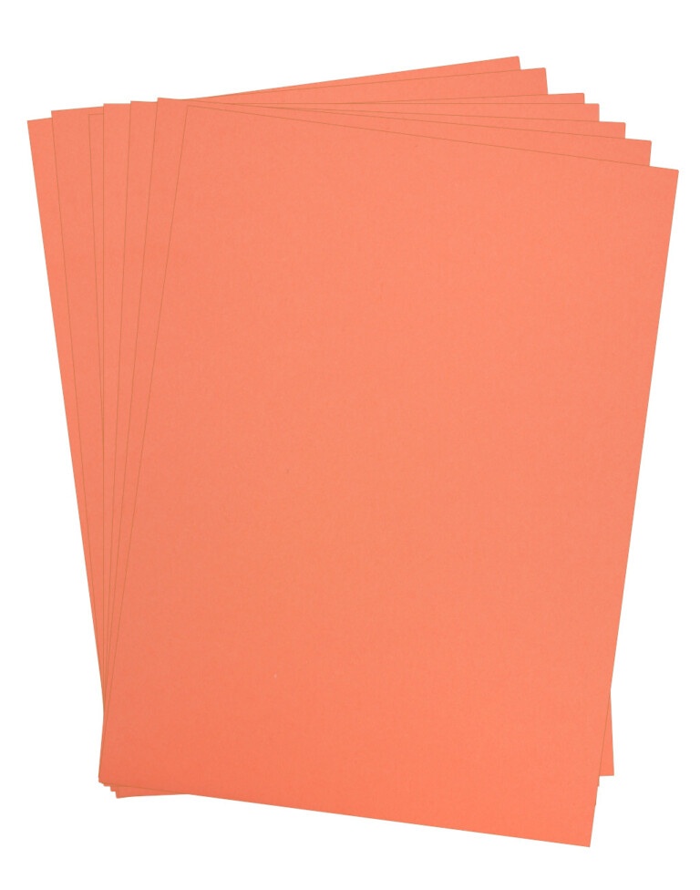 A4 Vanguard 590gsm salmon card