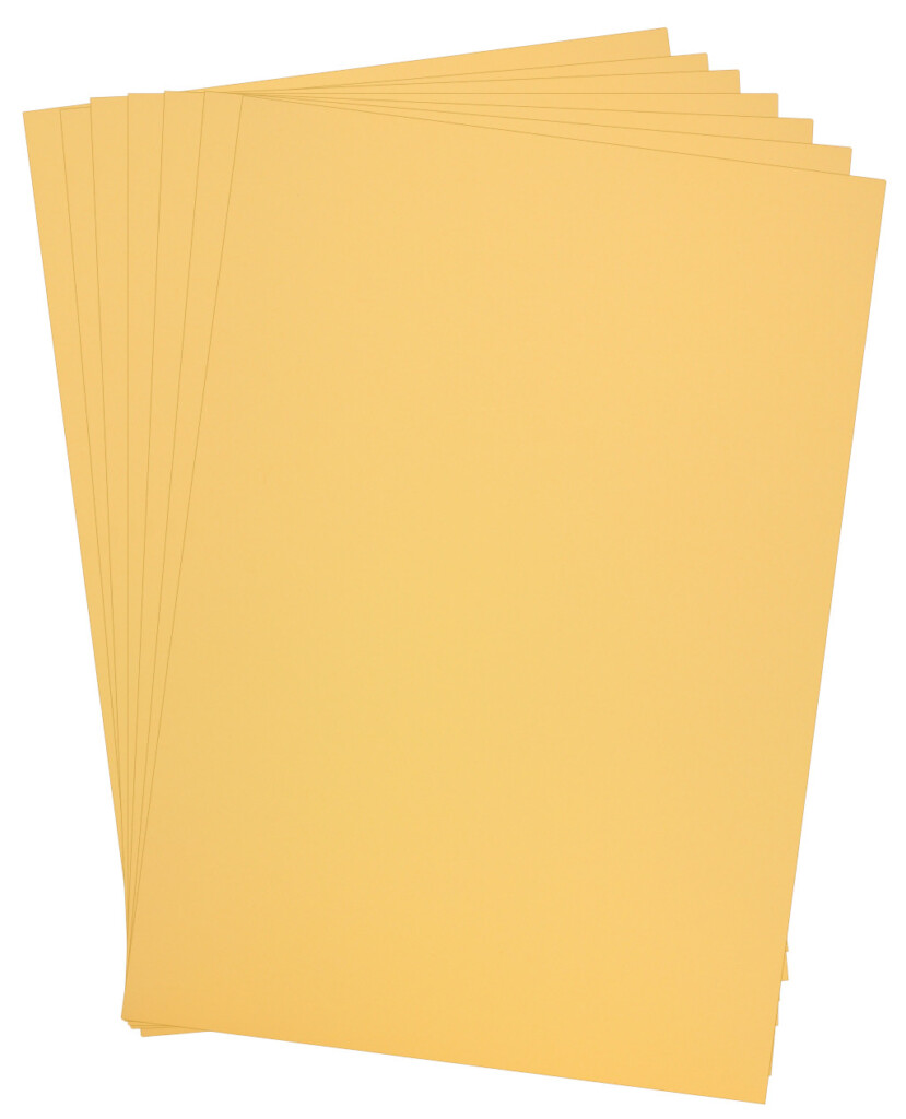 A4 Vanguard 180gsm maize yellow card